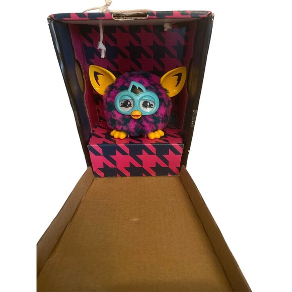 Hasbro | Other | Hasbro Furby Furblings Mini Teal Blue Pink Rare Color ...